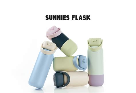 Sunnies Flask Robo Cap The Connector Detachable Silicone Strap Handle For Water Bottle Cap