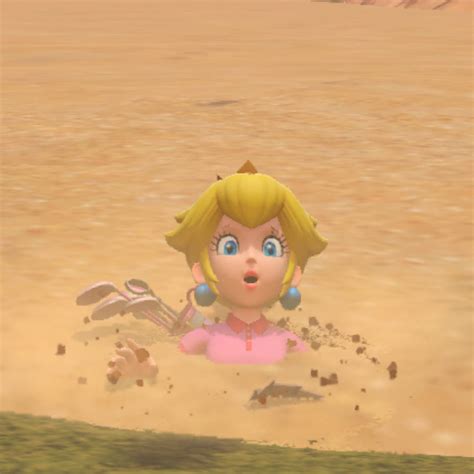 Princess Peach Sinking Deeper In Quicksand By Maxchernenko On Deviantart