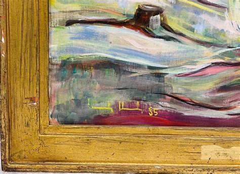 Sinischa Christen 1922 2007 Grosse Waldlandschaft Gemälde Kaufen Auf Ricardo