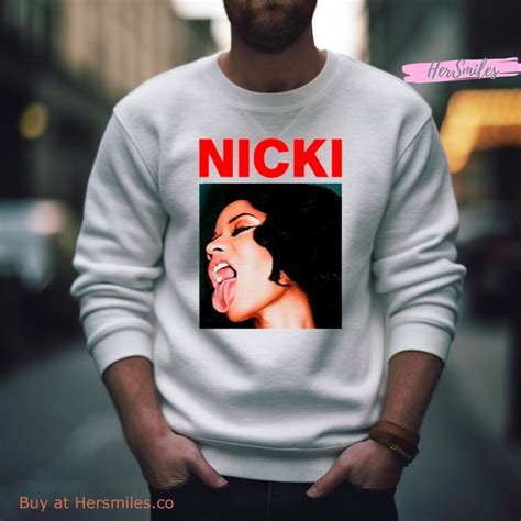 Nicki Minaj Sticking Out Tongue Shirt Hersmiles