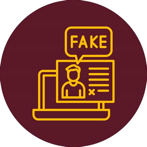 Fake Vector Icon 31007122 Vector Art At Vecteezy