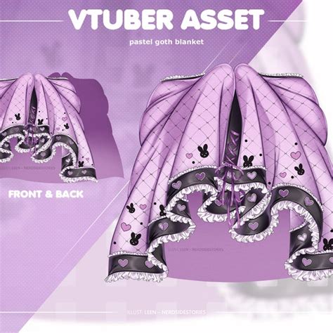 Vtuber Assets Blanket Etsy