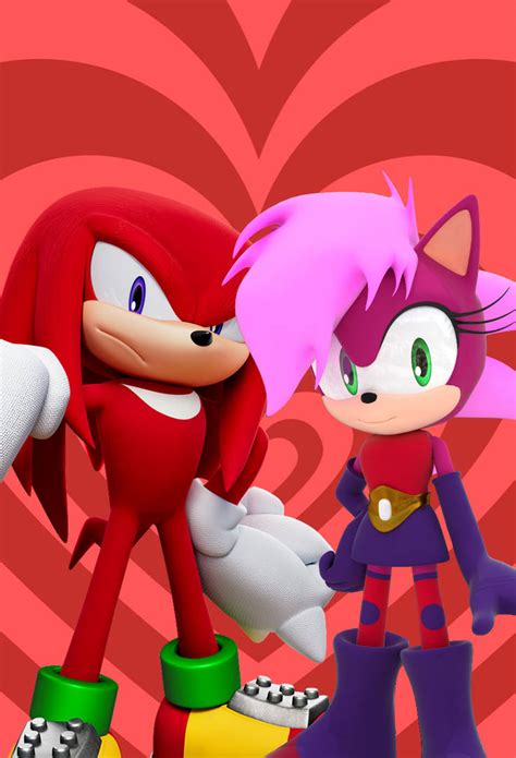 Shipping Card Knuckles X Sonia By Themexicanpunisher On Deviantart