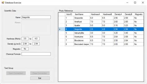 Resolved Viewing The Database On The Form Putting Data Into