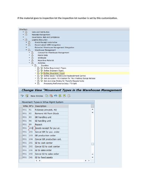 Inspection Lot Number Customization Sap Pdf