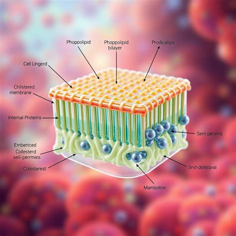 Dive Into The Cell A Stunning Illustration Of Cell Membrane Structure