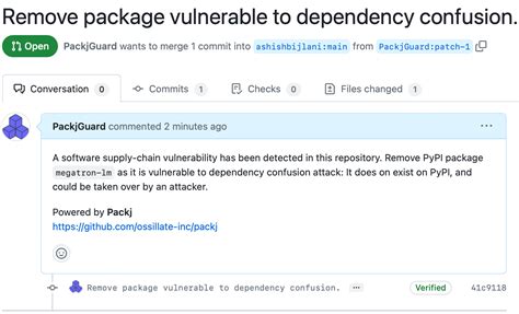 PackjGuard GitHub Marketplace GitHub