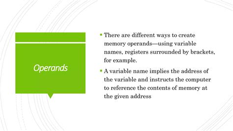 Intro To Assembly Languagepptx Operating Systems Computer Software And Applications