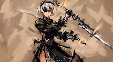 Yorha No2 Type B Wallpaper Hd Anime 4k Wallpapers Images And