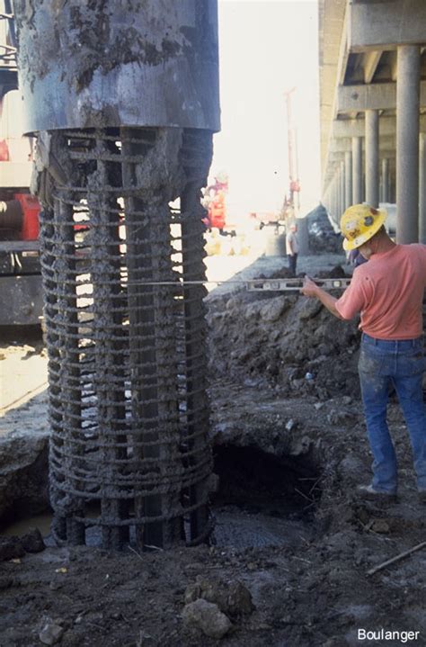 Cidh Piles At Yolo Causeway Geotechnical Photo Album
