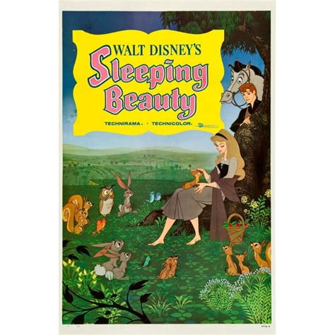 Sleeping Beauty Movie Poster 24inx36in Art Poster 24x36 Multi Color
