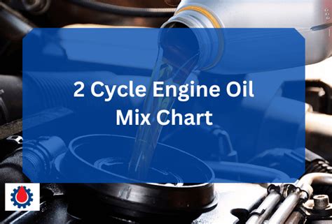 2 Cycle Engine Oil Mix Chartfor Perfect Performance Engine Oil Journal