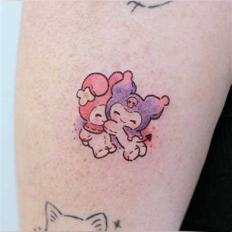 My Melody And Kuromi Tattoo Sanrio Tattoos Ideas Kurmio Sanrio