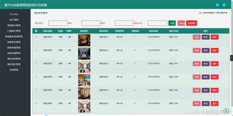 附源码 Java毕业设计基于web旅游网站的设计与实现（系统lw） Csdn博客