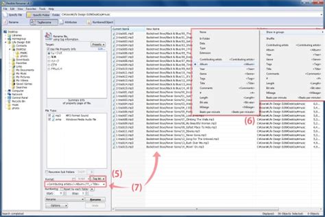 How To Use Flexible Renamer Batch Rename Freeware That Can Use Image And Mp Tags Life Design Edit