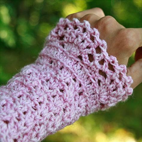 How To Crochet Hand Warmers For Beginners At Molly Nielsen Blog