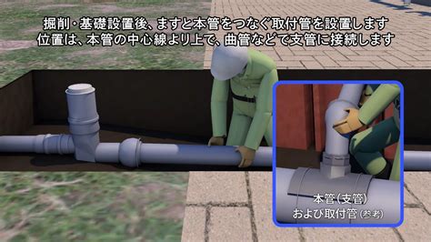 下水道編 工事の施工や積算が学習できる動画サイト「施工動画！ Construction Videos」