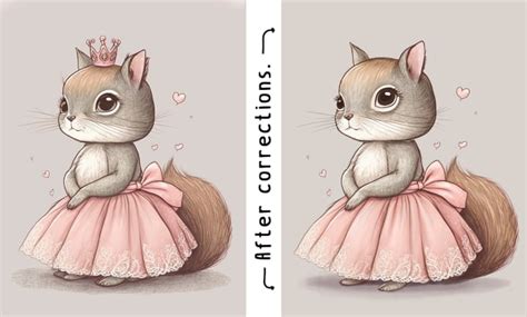 Correct Errors And Adjust The Colors In The Illustration Or Artwork By Dunjaaa Fiverr