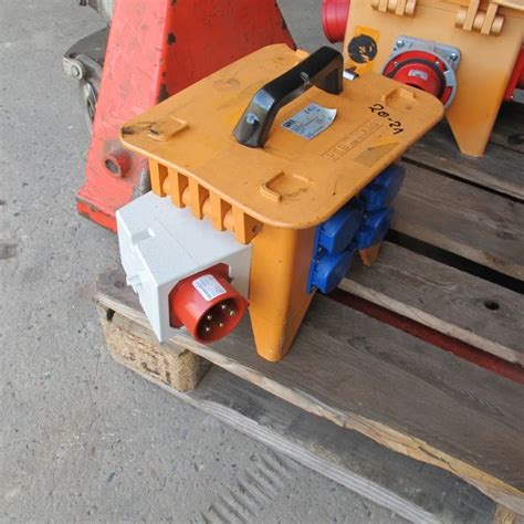 Merz Baustromverteiler Stromverteiler 400 V Volt 16 Ampere 1x16a 6x230