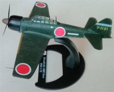 Mitsubishi A6m 3 Zeke Zero Kovový Model Měřítko 1 72 Aukro