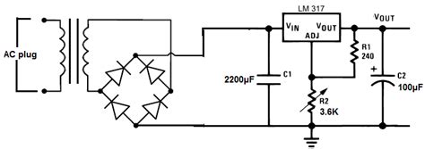 Power Supply Schematic Diagram