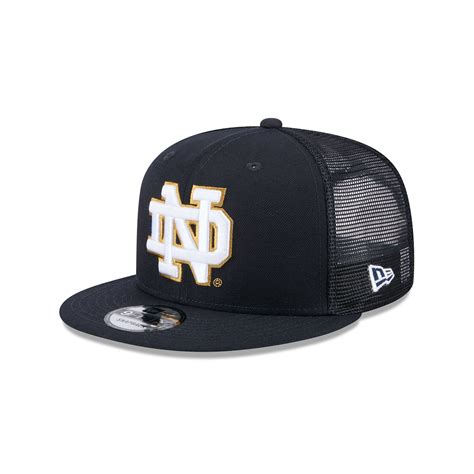 Notre Dame Fighting Irish Team Tag 9fifty Trucker Hat New Era Cap