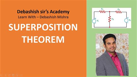 Superposition Theorem With Solved Example Youtube