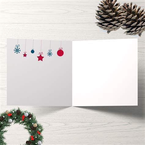 Picasso Christmas Card Blank Inside Fandango Cards