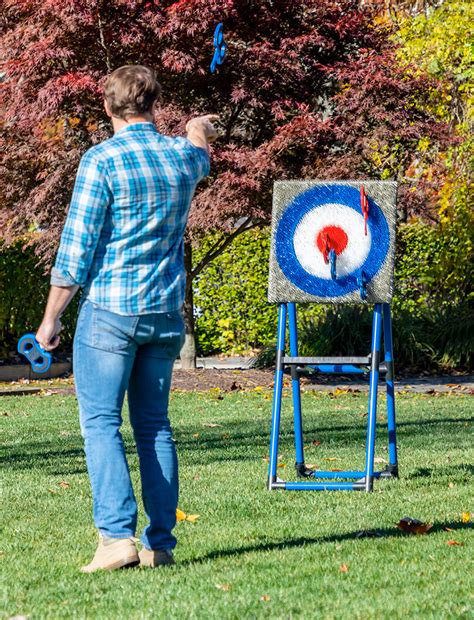 Portable Axe Throwing Game Arcade Party Rental Interactive Games Rental