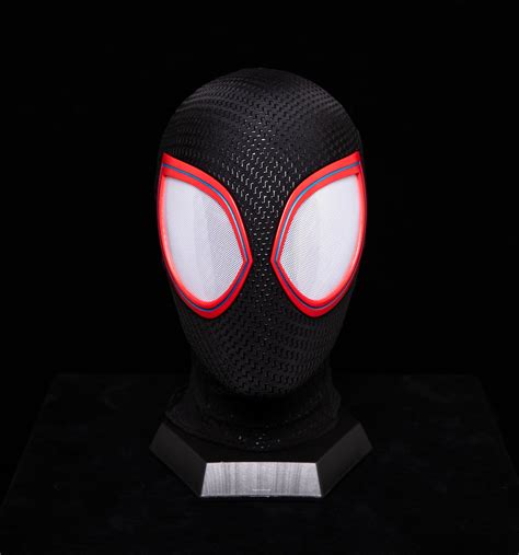 Across The Spidey Verse Miles Morales Spidey Mask Rexdesign