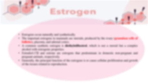 Solution Endocrinology Of Female Repoductive System In Animals Studypool