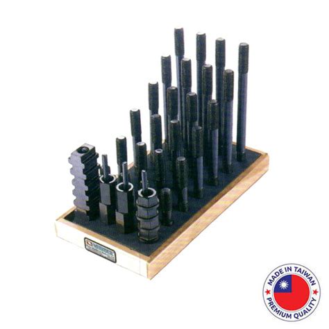 Vertex 16mm Table Slot M12 Stud 38pc Stud And Nut Kit General Tools