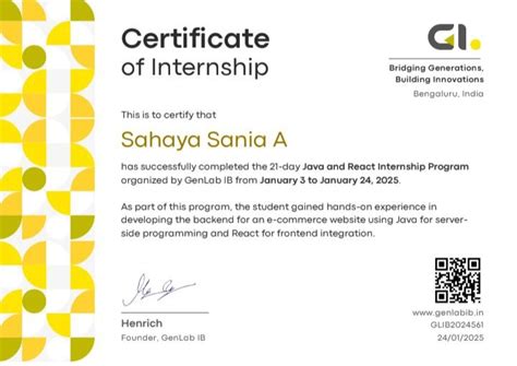 Java React Internship Learning Softwaredevelopment