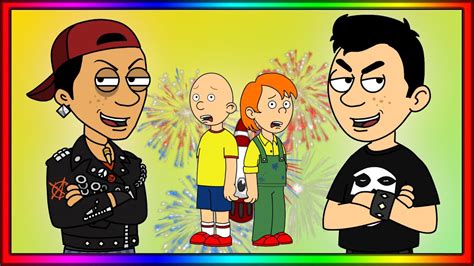 Caillous Bully Part 5 Goanimate Caillou Youtube