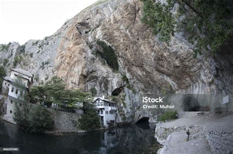 Blagaj Dervish House Bosnia Dan Herzegovina Latar Belakang Perjalanan