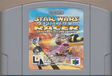 Star Wars Episode I Racer Cover Or Packaging Material Mobygames