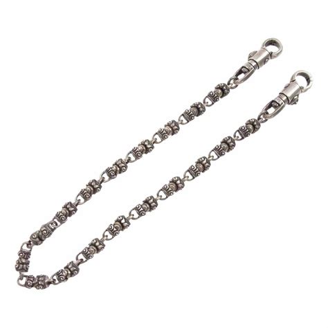 【楽天市場】stanley Guess スタンリーゲス ウォレットチェーン 2クリップ ファンクロス オールシルバーボール ウォレットチェーン