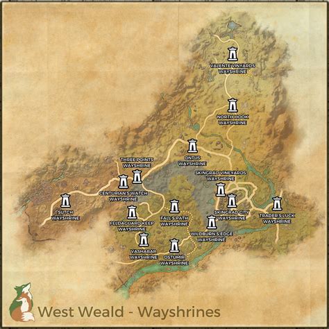 West Weald Wayshrine Guide The Gameroom