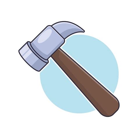 Hammer Cartoon Vector Illustration 40136980 Vector Art At Vecteezy