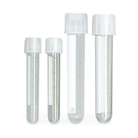 Laboratory Sterile Graduated Plastic 4ml 5ml Cell Culture Tube 1275mm