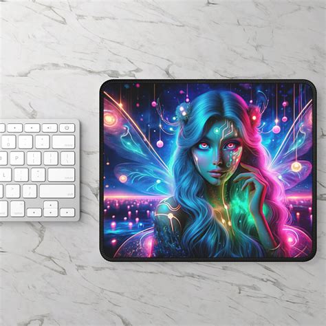 The Pixel Pixies Playground Gaming Mouse Pad Unfocussed Photography