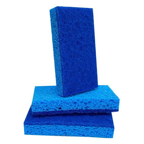 Hdx Non Scratch Sponge 3 Sponges 05706 The Home Depot