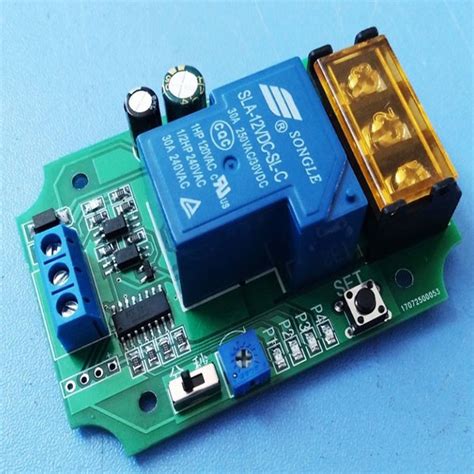 High Power Relay Module RFID Control Self Locking Delay Power Off On Off One Button Start Stop