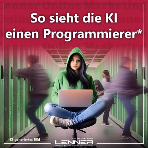 Lenner Online Marketing Auf Linkedin Wie Sieht Die Ki Einen Programmierer 🤔 Wir Haben Der Ki