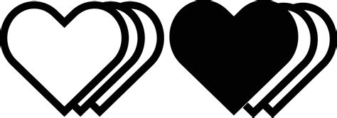 Heart Silhouette Vector Art Icons And Graphics For Free Download