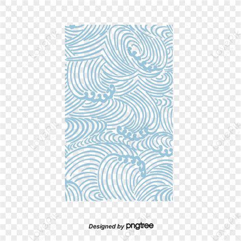 Wavy Pattern Seamless Background Vector Blue Wave Seamless Patterns