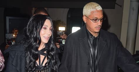 Cher And Alexander Edwards Attend Super Bowl Party Together Popsugar