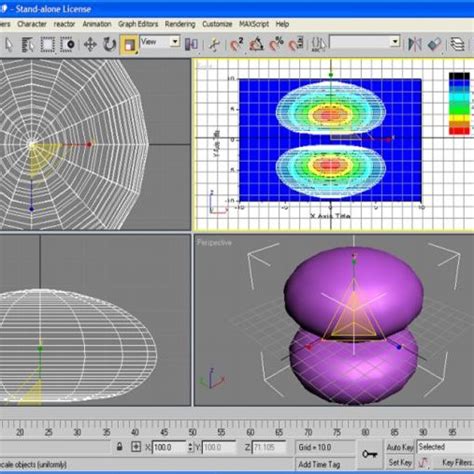 3d Visualization Of The Hydrogen Atom At The First Excited State