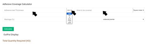 Tile Adhesive Coverage Calculator Easy To Use