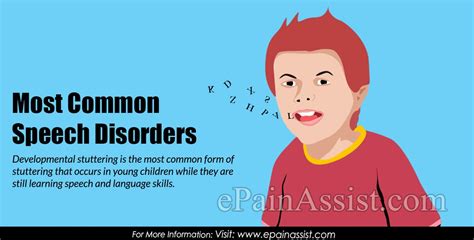 Most Common Speech Disorders Causes Treatments